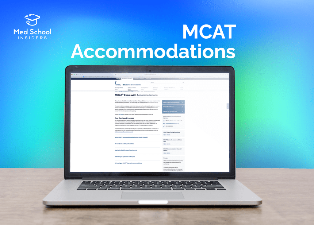 Applying for MCAT Accommodation | Med School Insiders