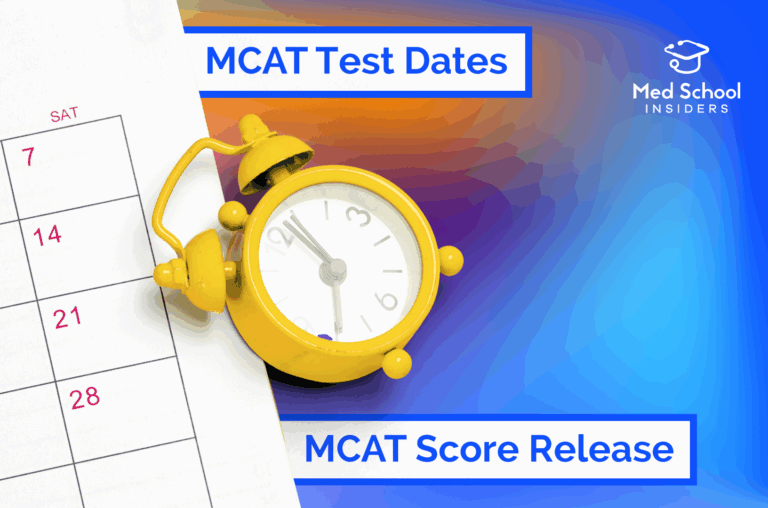 2026 MCAT Test Dates and Score Release Dates | Med School Insiders